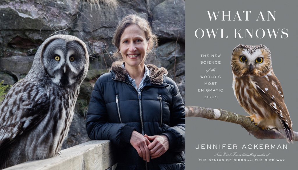 Jennifer Ackerman: What an Owl Knows – New Dominion Bookshop